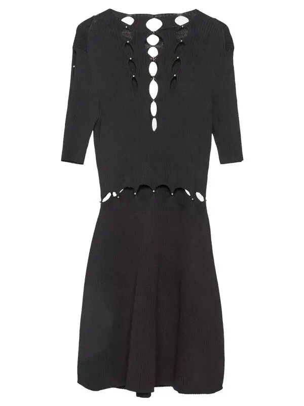 Maje Roselana Mini Dress - Black