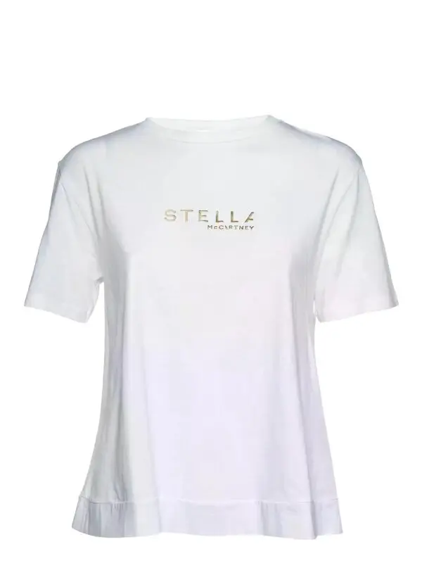 Stella McCartney Logo-print Cotton T-shirt - White