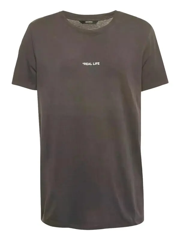 Zadig&Voltaire Photo-print T-shirt - Grey