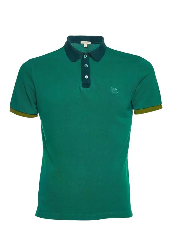 Burberry 2024 Cotton Polo Shirt - Green