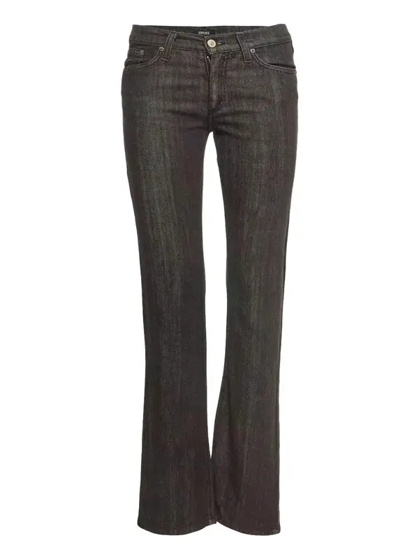 Versace Flared Trousers - Black