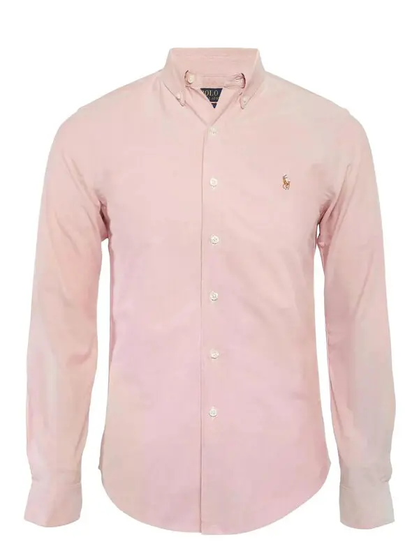 Polo Ralph Lauren Cotton Embroidered Shirt - Pink