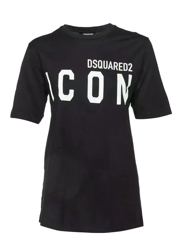 Dsquared2 Icon Cotton T-shirt - Black