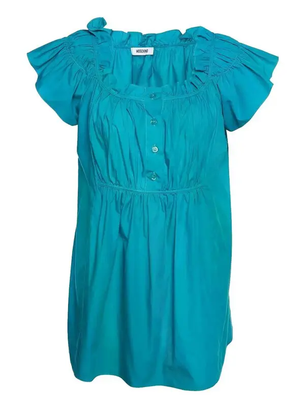 Moschino Cotton Blouse - Blue