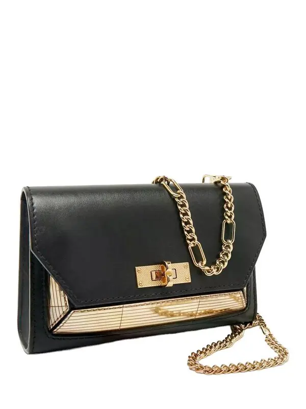 Bally Chain-strap Clutch Bag - Black