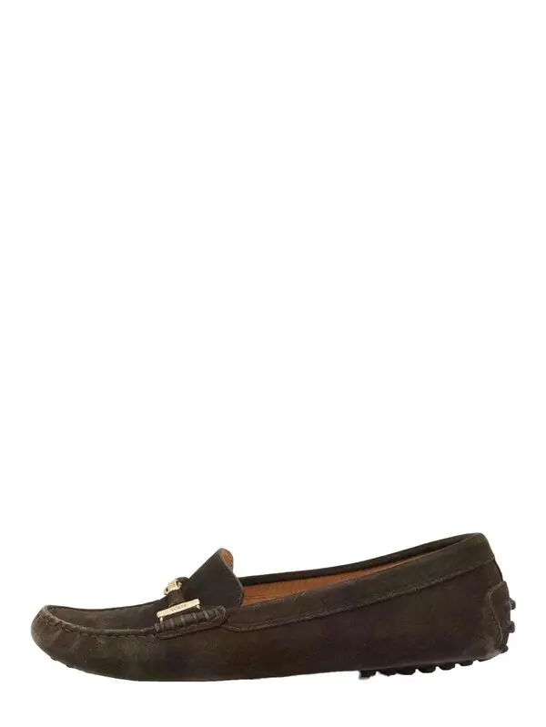 TOD'S Suede Loafers - Brown