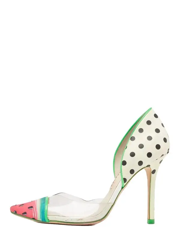SOPHIA WEBSTER Jessica Watermelon Pumps - White