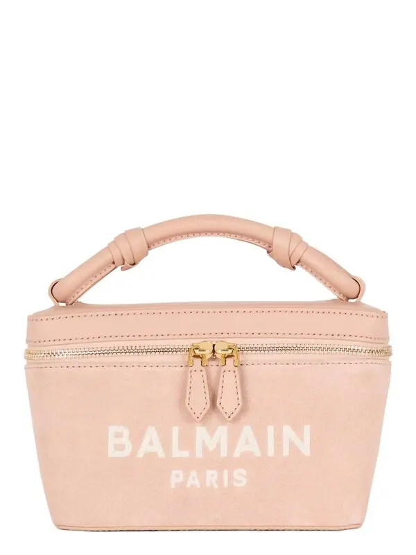 Balmain B-army Vanity Case - Beige