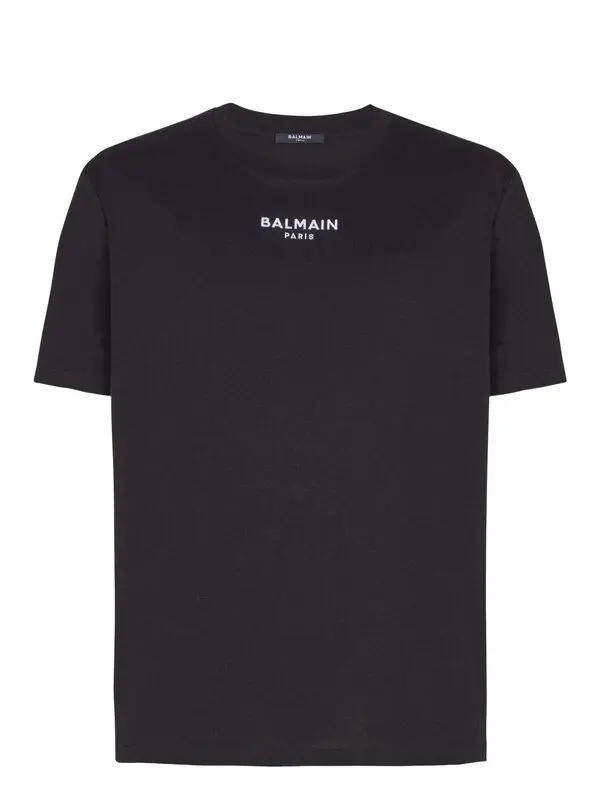 Balmain Embroidered Paris T-shirt - Black