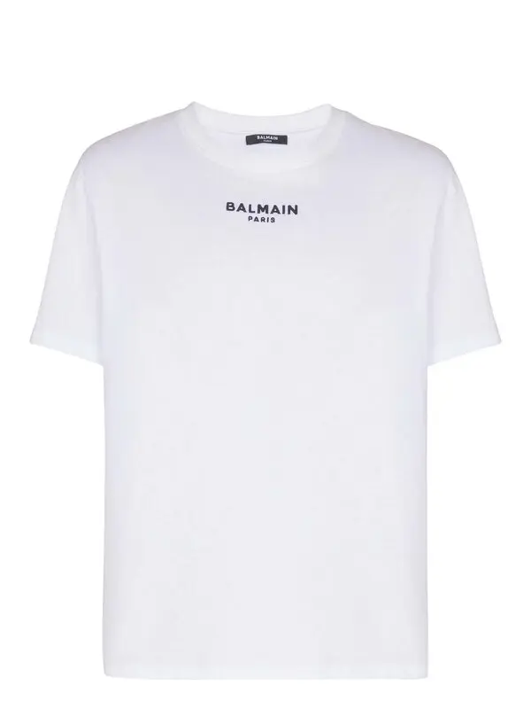 Balmain Embroidered Paris T-shirt - White