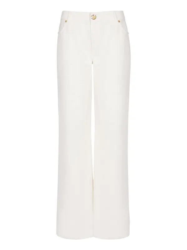 Balmain Straight-fit Jeans - White