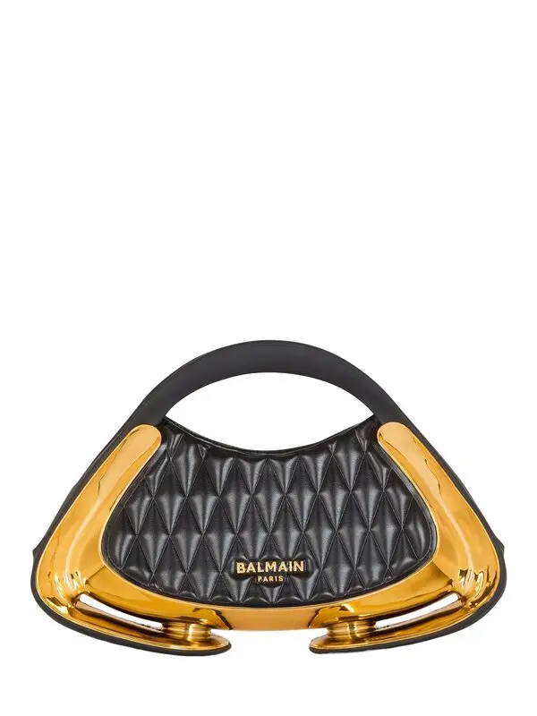 Balmain Small Jolie Madame Bag - Black