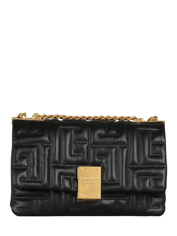 Balmain 1945 Soft Small Bag - Black