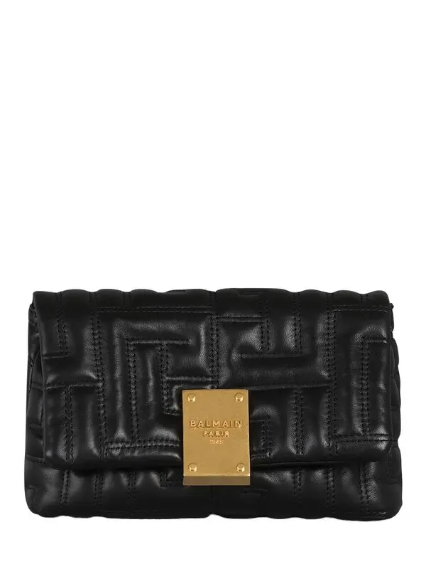 Balmain 1945 Soft Mini Bag - Black
