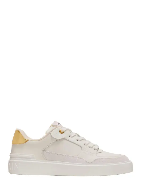 Balmain B-court Flip Sneakers - White
