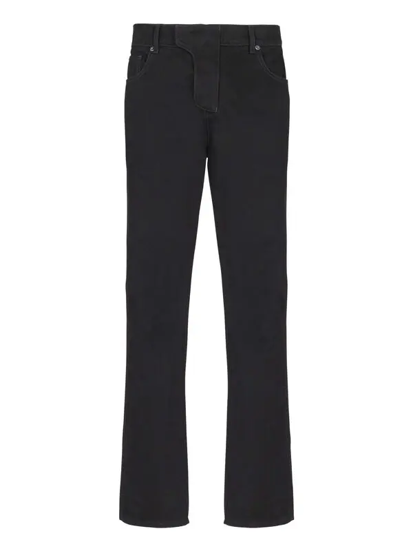 Balmain Regular-fit Denim Jeans - Black