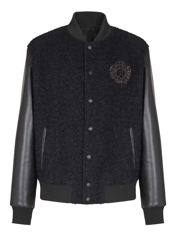 Balmain Varsity Jacket - Black