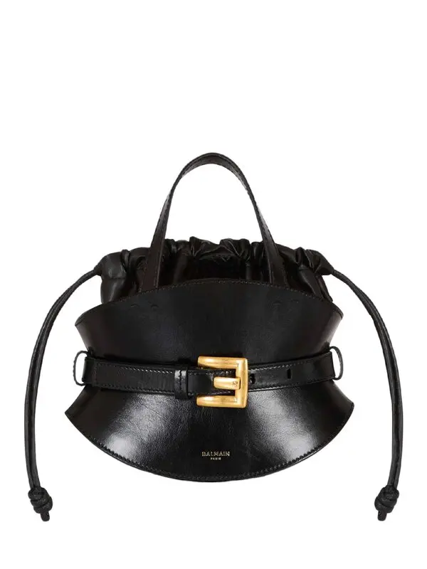 Balmain Shuffle Mini Bag - Black