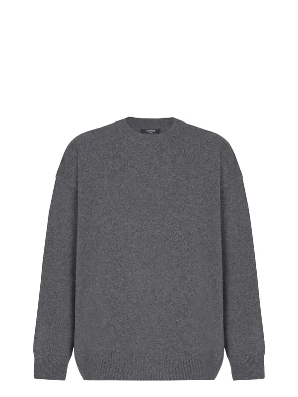 Balmain Eco-cashmere Sweatshirt - Grey