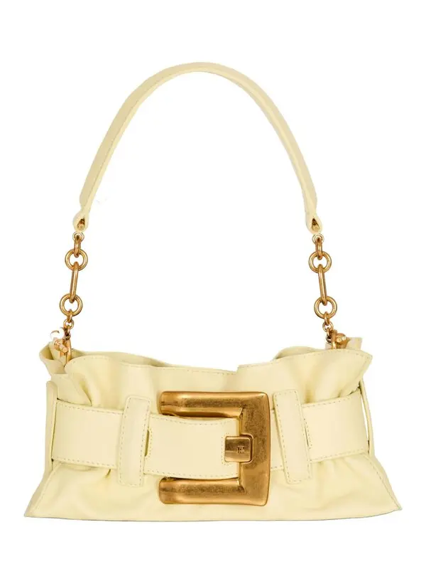 Balmain Mini Anthem Shoulder Bag - Yellow