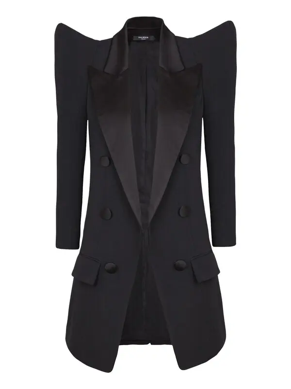 Balmain Pagoda Jacket - Black