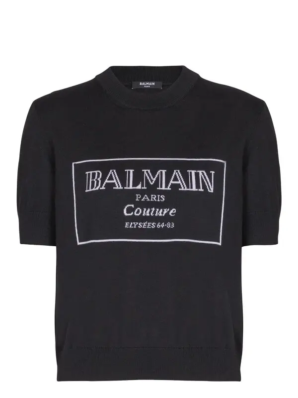 Balmain Knit Top - Black