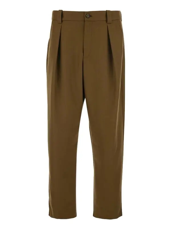 A.p.c. Renato Flat Front Pants - Brown