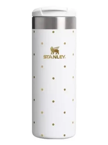 STANLEY Stainless Steel Aero Light Transi 16oz Bottle - Frost Polka Dot