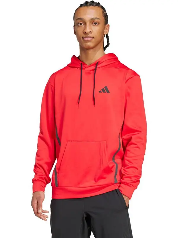 Adidas Game&go Training Hoodie - Pure Ruby