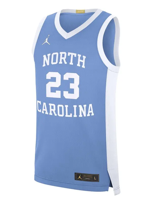 JORDAN Michael North Carolina Tar Heels Alumni Replica College Basketball Jersey - Blue