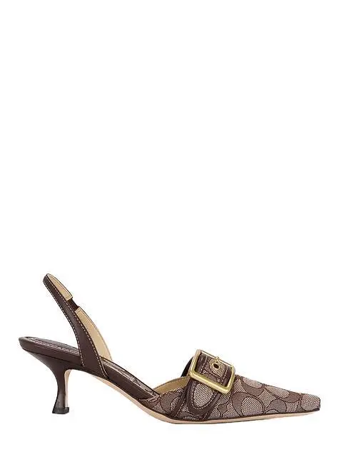 COACH Slingback Pump - Oak & Maple