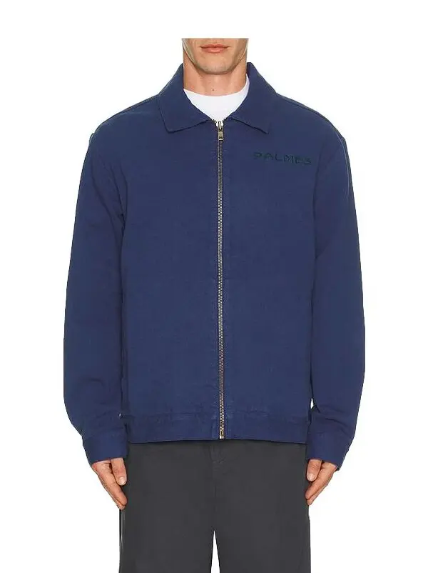PALMES Zip Jacket - Blue