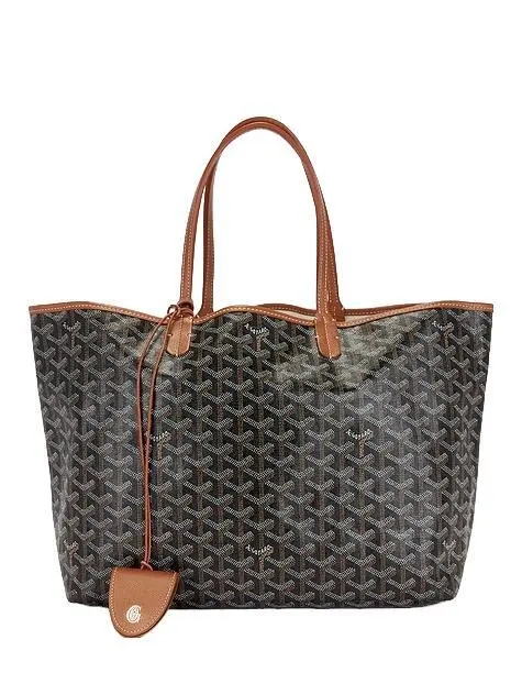 FWRD RENEW Goyard Saint Louis Pm Tote Bag - Black