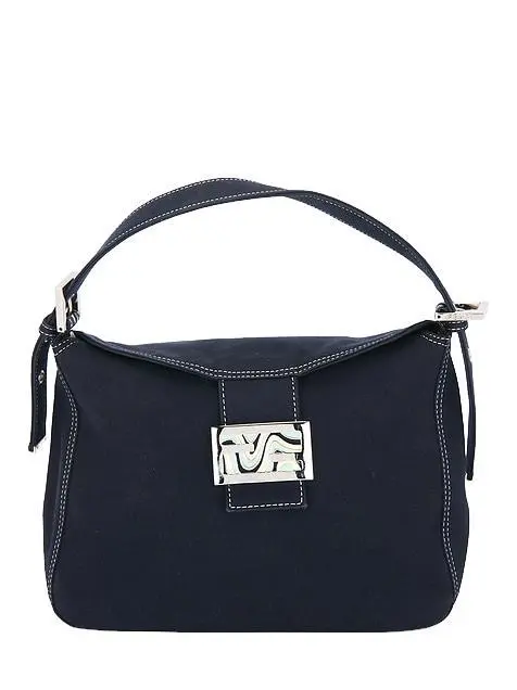 FWRD RENEW Fendi Mama Baguette Shoulder Bag - Blue