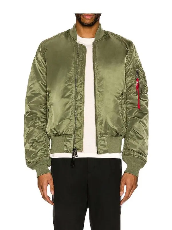 Alpha Industries Ma-1 Slim Fit Jacket - Sage