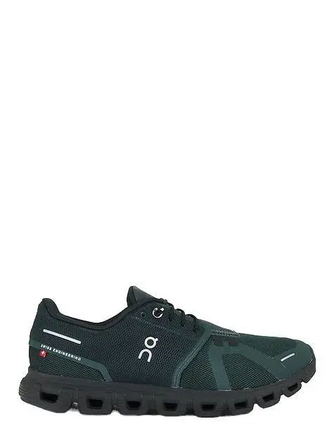 On Cloud 6 Sneakers - Evergreen & Black