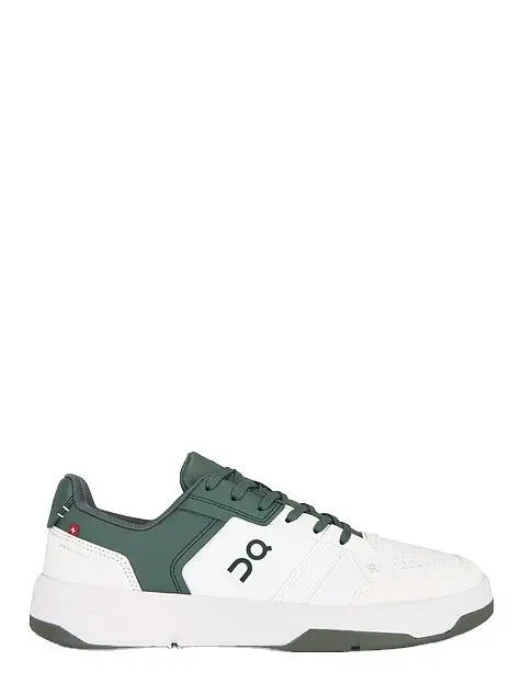 On The Roger Clubhouse Sneakers - White & Olive