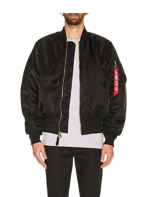 Alpha Industries Ma-1 Flight Jacket - Black