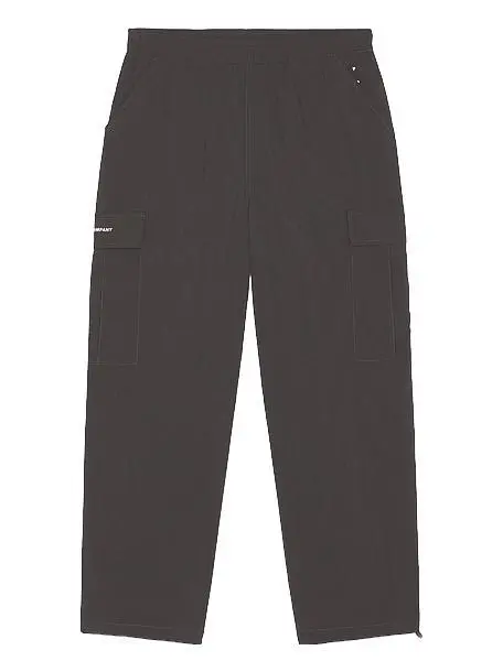 POP TRADING COMPANY Cargo Track Pants - Charcoal