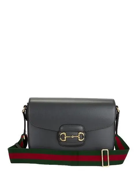 FWRD RENEW Gucci Horsebit 1955 Shoulder Bag - Grey