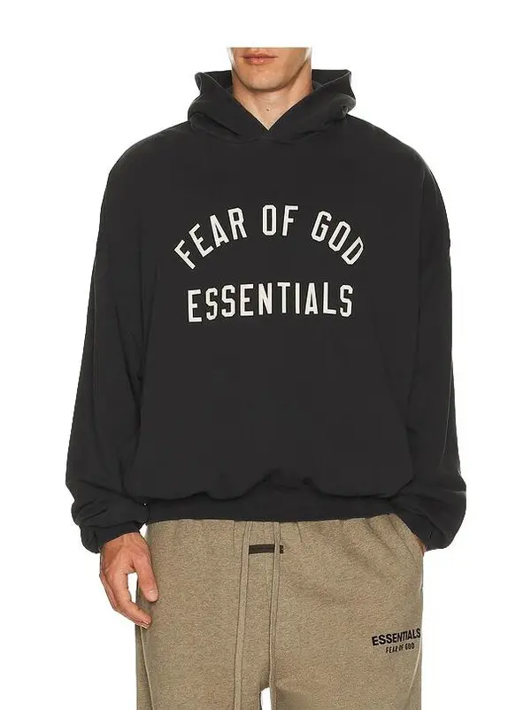 Fear Of God 90's Fit Hoodie - Vintage Black