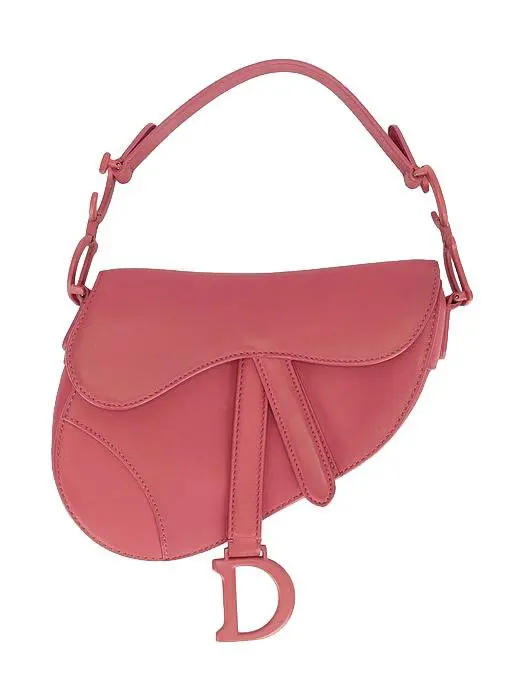 FWRD RENEW Dior Mini Saddle Bag - Pink