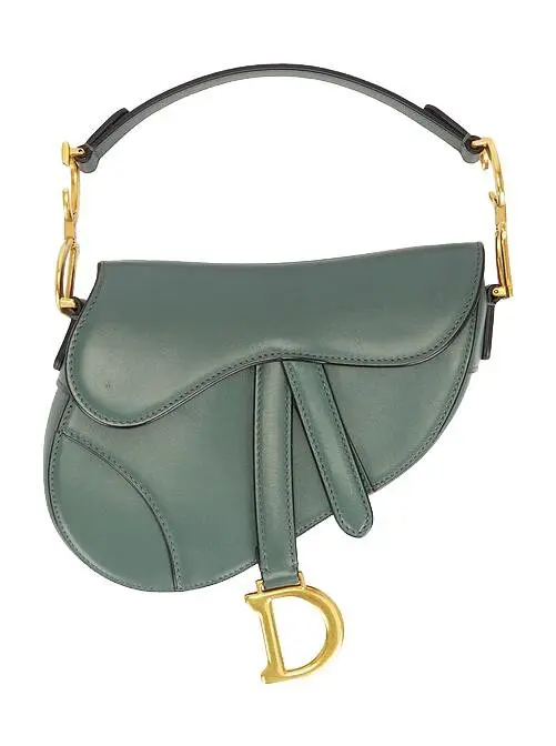 FWRD RENEW Dior Saddle Bag - Green