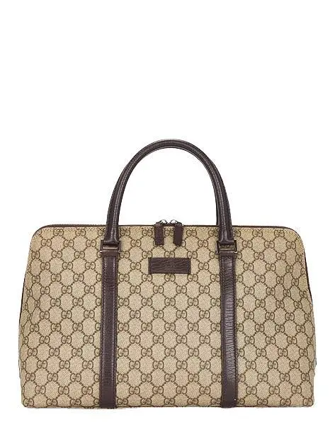 FWRD RENEW Gucci Joy Boston Bag - Beige