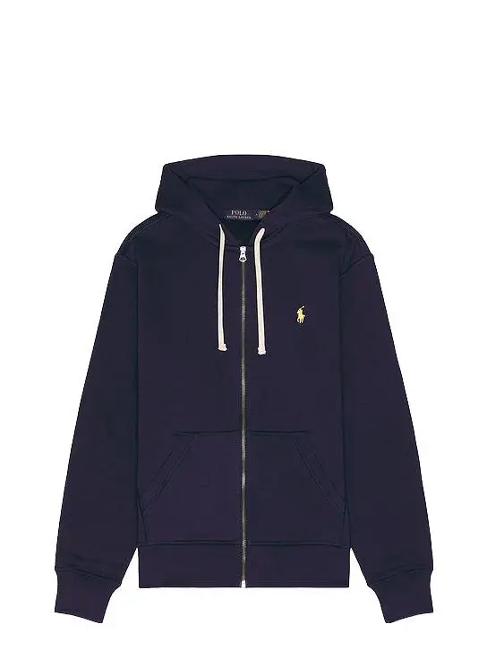 Polo Ralph Lauren Fleece Full Zip Hoodie - Cruise Navy