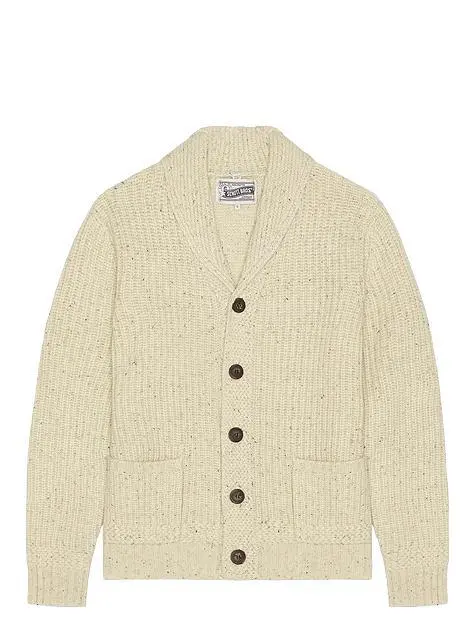 SCHOTT Donegal Cardigan - Off White