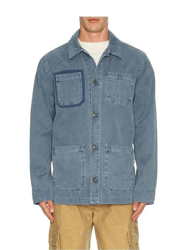 Alpha Industries Ctn Chore Coat - Airborne Blue