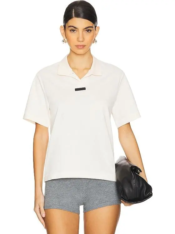 Fear Of God Short Sleeve Polo Top - Shell