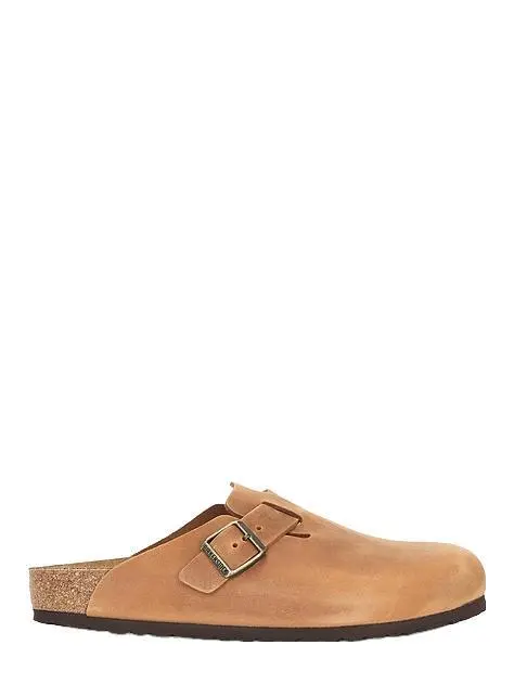 BIRKENSTOCK Boston Clogs - Cognac