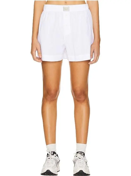 Comme Si La Boxer Classica Short - White